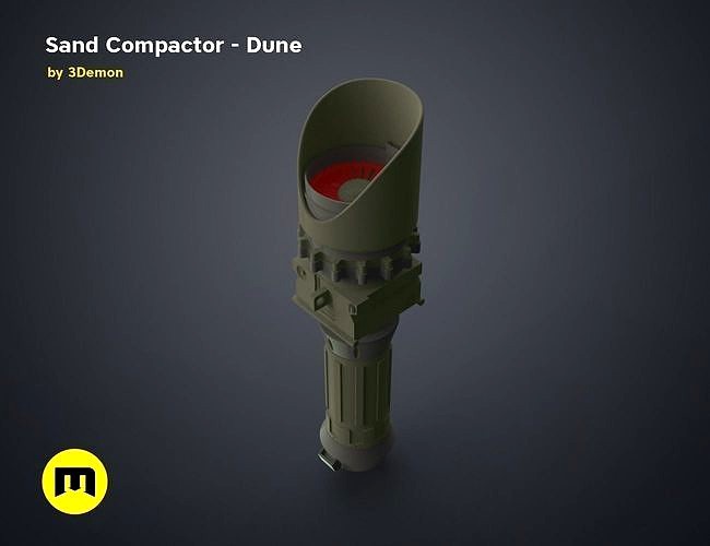 Sand Compactor - Dune | 3D model