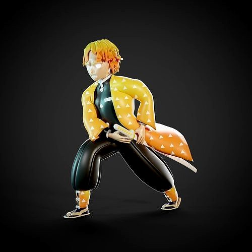 Zenitsu | 3D model