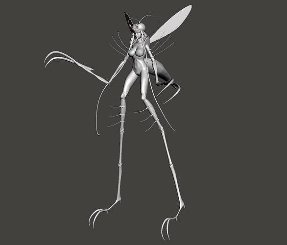 Mosquito Girl One punch man 3D Model | 3D