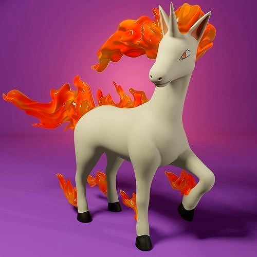 pokemon rapidash | 3D model
