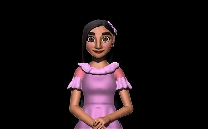 Isabella Encanto Disney Fan Art | 3D model