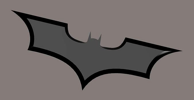 The Dark Knight trilogy - Batman batarang | 3D model