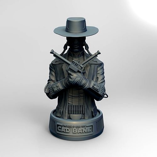Cad Bane bust | 3D model