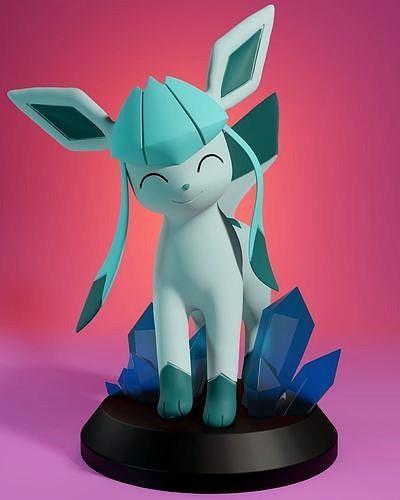 Pokemon glaceon | 3D model