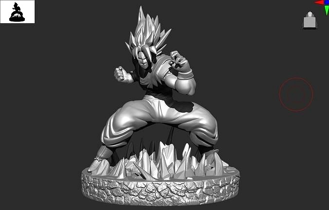 dragon ball z 3d print model | 3D