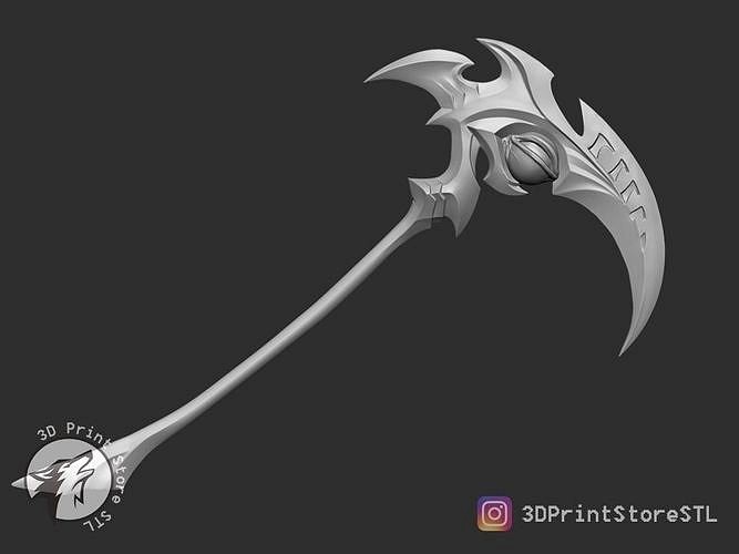 Kayn Weapons Default LOL league of Legends - Fan Art | 3D model