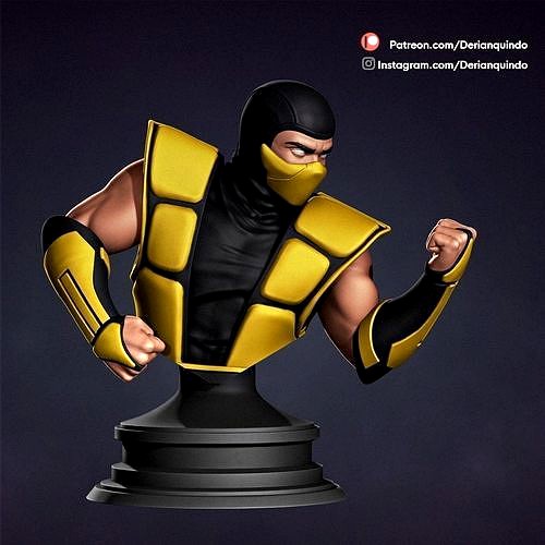 Mortal Kombat Classics - Scorpion | 3D model