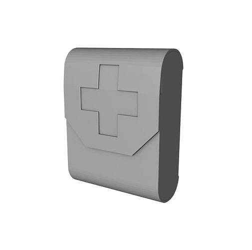 Dredd 2016 Utility Belt Med Kit | 3D model
