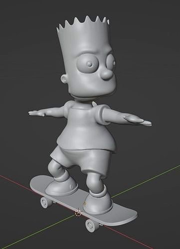 Bart Simpson | 3D model