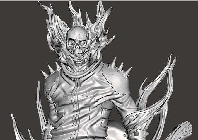 3d ghost rider model | 3D