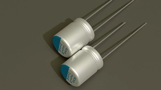 Solid State Capacitor 3d model