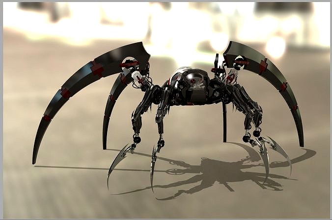 Space Spider 3d model