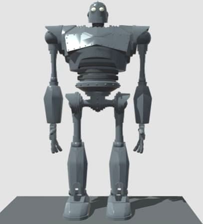 Iron Giant 3d model