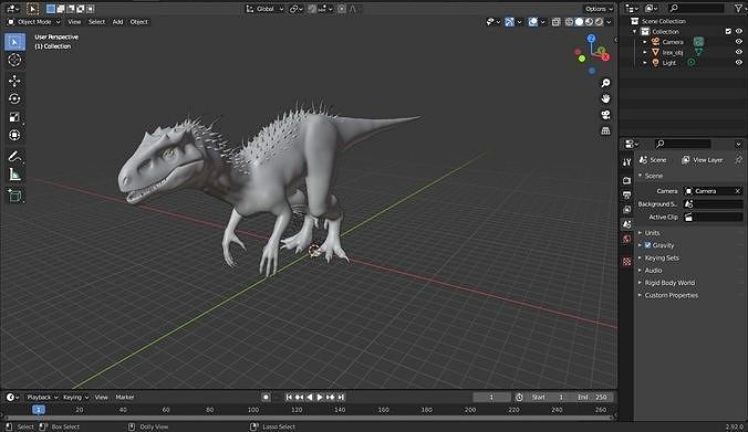 Indominus rex 3d model