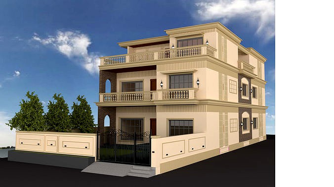 CLASSICAL ELEVATION 3d model