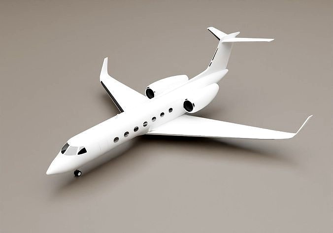 Gulfstream G550 3d model