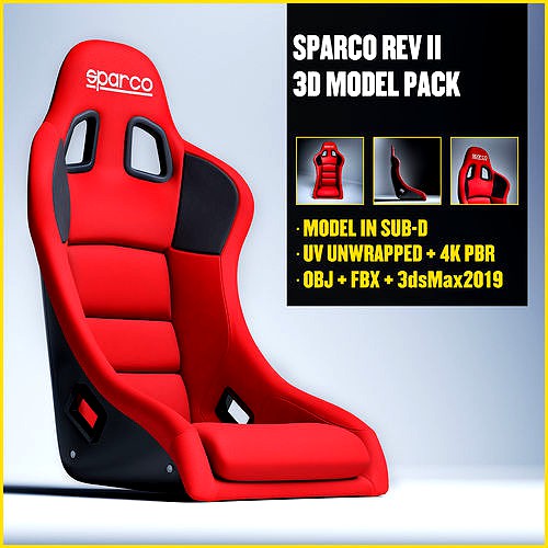 SPARCO REV II 3d model