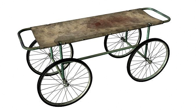 Old gurney vol3 3d model