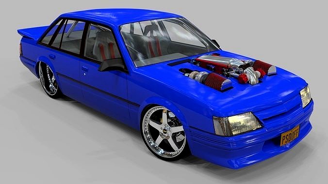 1985 Holden Commodore VK SS Group A Custom 3d model