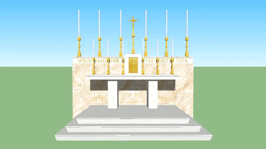 Altar 3d model