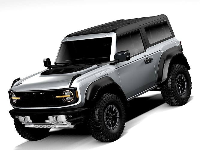Ford Bronco Raptor 2door 2022 3d model