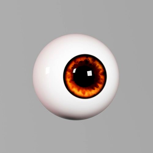 Cartoon Eye 3d model