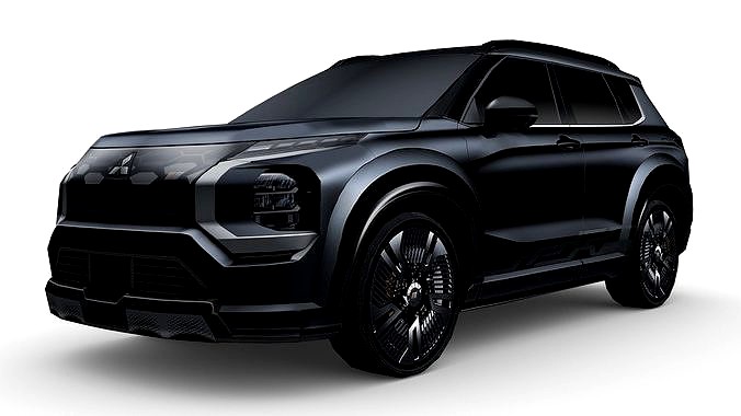 Mitsubishi Outlander Vision Ralliart 2022 3d model
