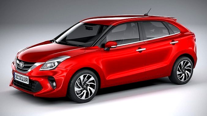 Toyota Glanza 2019 3d model