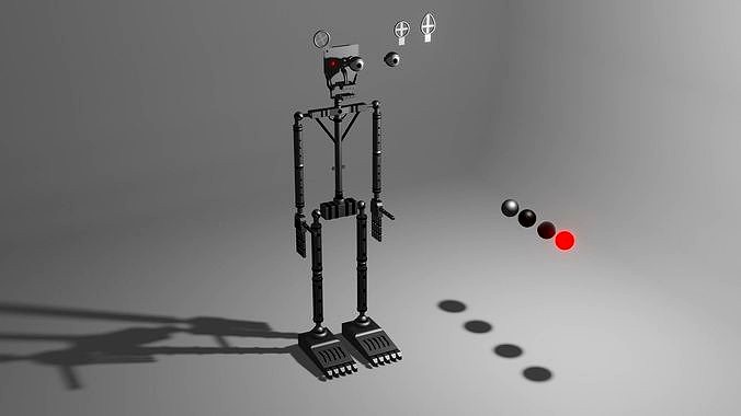 EndoSkeleton 3d model