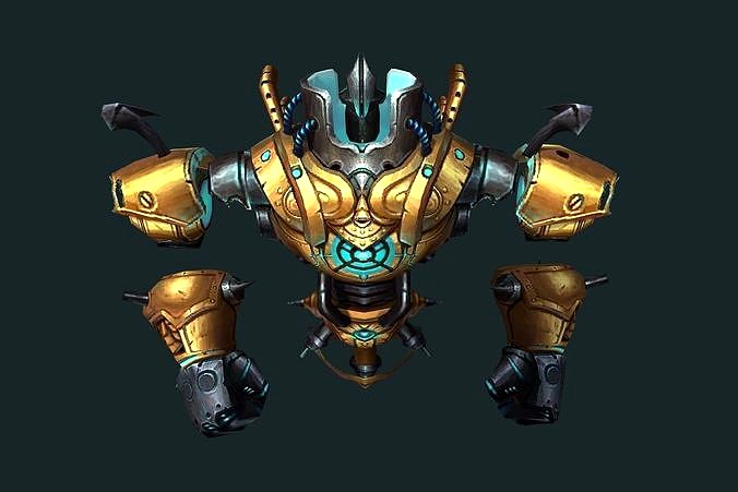 Boss Robots 3d model