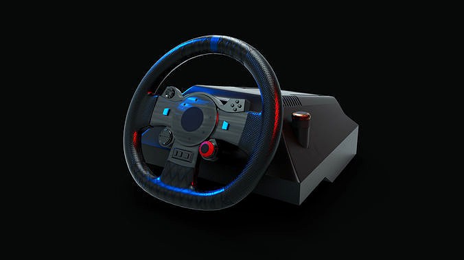 Racing Wheel 3d model