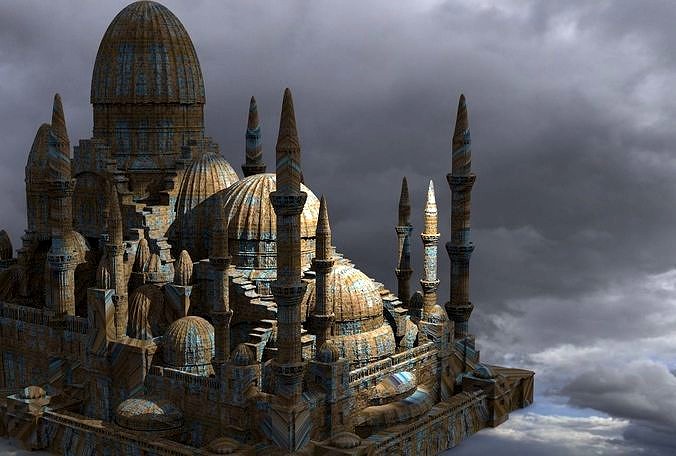Islamic Golden Age Architecture 2 3d model