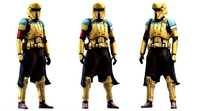 Rogue-Trooper - 3d Model