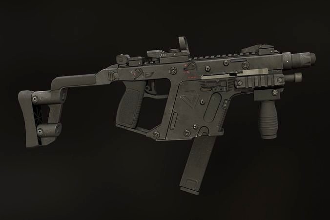 KRISS Vector 3d model