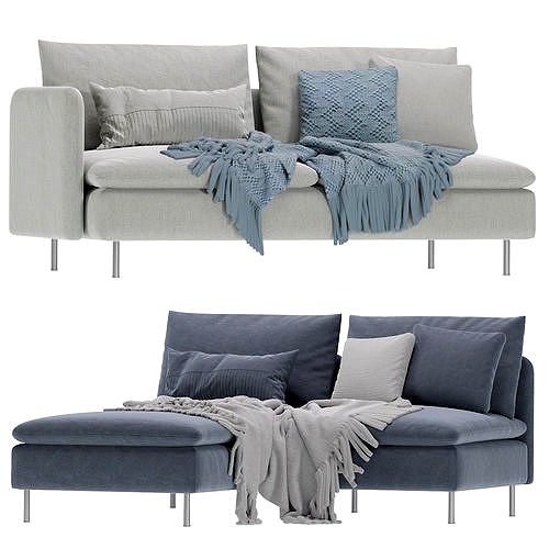 IKEA SODERHAMN SOFA 3d model