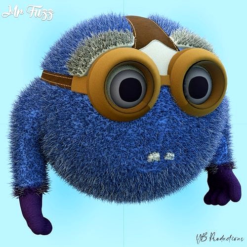 Fuzzy toy 3d model
