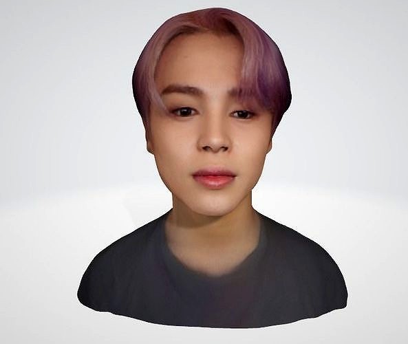 Jimin 3D Head Model