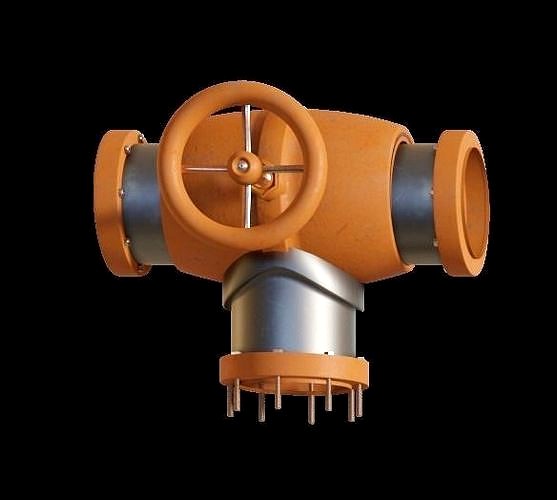 Modular pipes 3d model