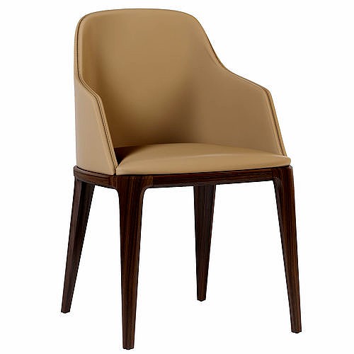 poliform grace chair 3d model