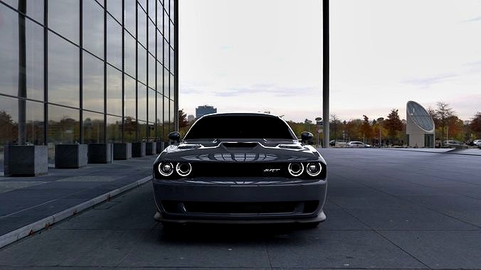 Dodge Challenger Hellcat 3d model