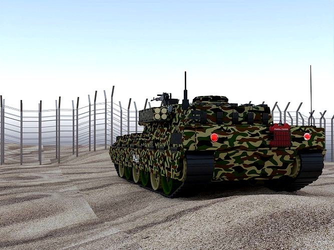 INDIAN TANK 3d model