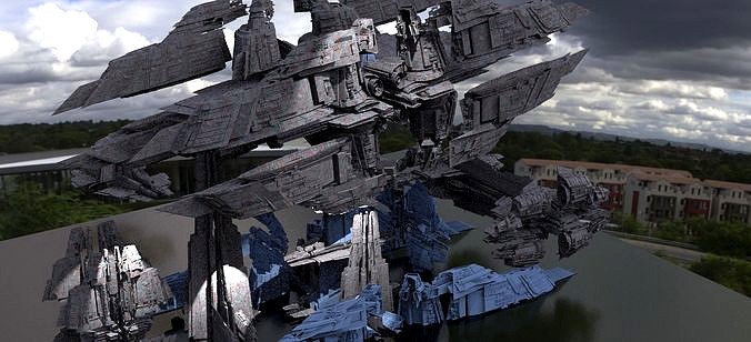 Stargate Pyramid City 14 models 3d