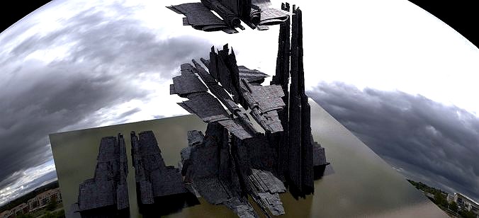 Stargate Pyramid City 6 models 3d