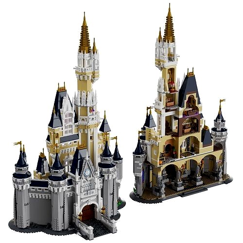 Lego - 71040 Disney Castle 3d model