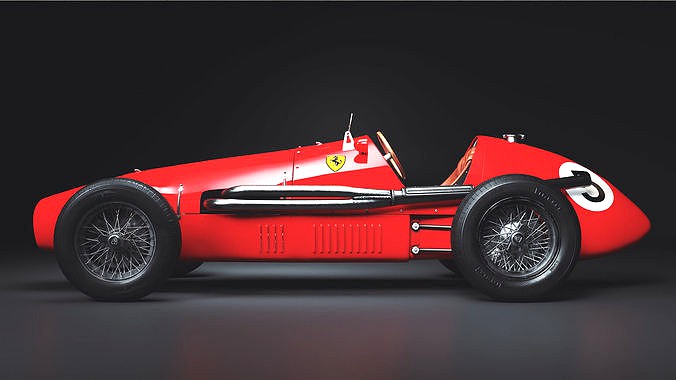 Ferrari 500 F2 1952 3d model