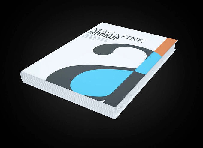 Book animated 3d model