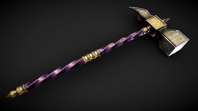 Medieval WarHammer 3d model