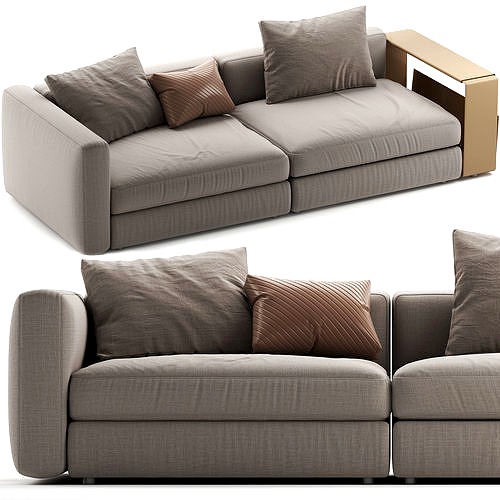 Flexform Harper sofa 3d model