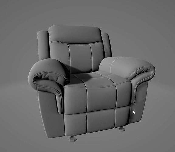 Sofa Recliner 3d model