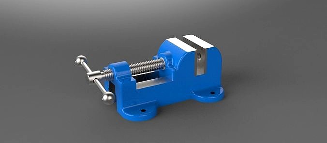 Bench vise 3D model